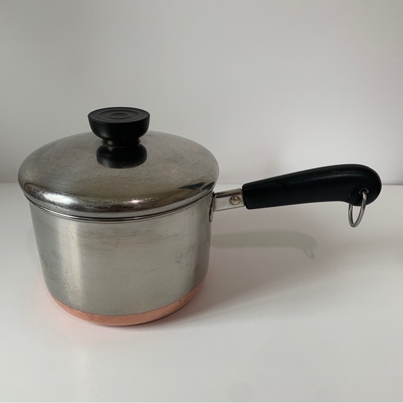 Revere Ware | Kitchen | Revere Ware 81 Saucepan With Lid 1 12 Quart Qt ...